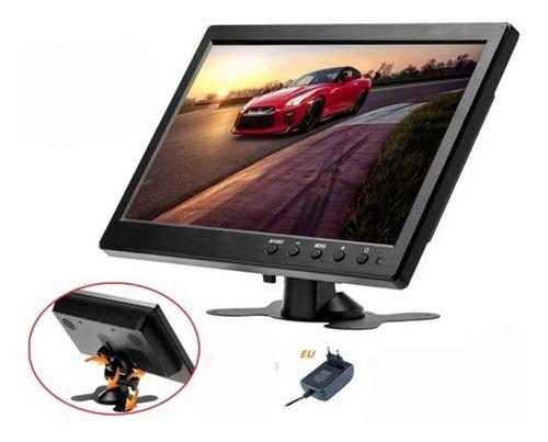 Tela Monitor Lcd 10.1 Colorida Controle Hdmi Vga Mp5 Usb Av - Alinee ...