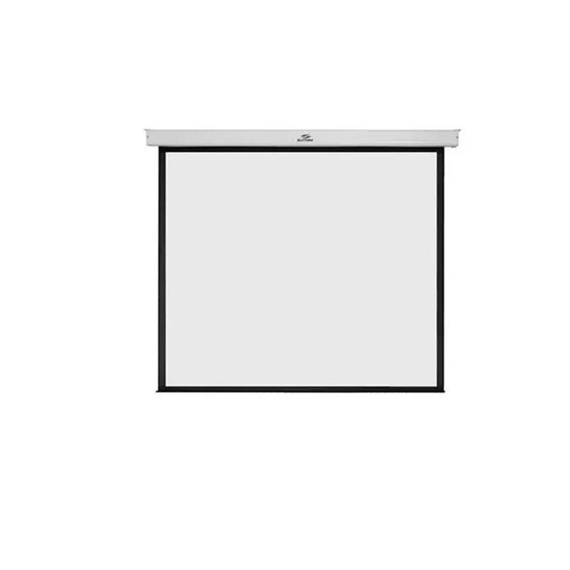 Tela projecao eletrica controle 120" bordas 2,34x1,75m 4:3 tevs120 220v ...