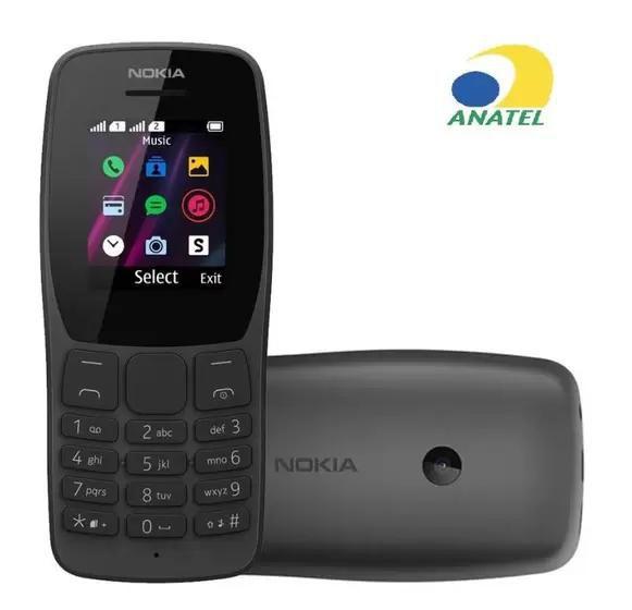 Telefone Celular Nokia 110 Idoso Barato Dual Chip Rádio FM Melhor Idade ...