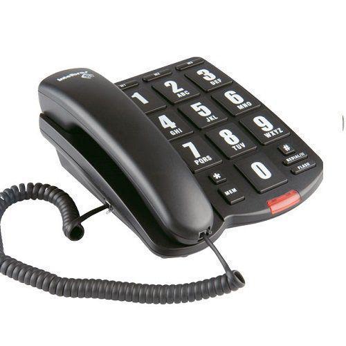 Telefone com Fio TOK Facil Preto Intelbras 4000034 - Aparelhos de ...
