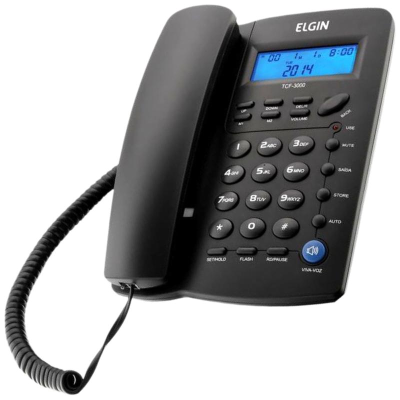 Telefone Fixo De Parede E Mesa Retro Antigo Vintage Fácil Instalação ...