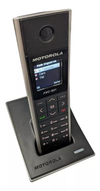 Telefone Fixo Gsm Motorola Fxc-901 Base Fixa Tim Claro Oi - Celular ...