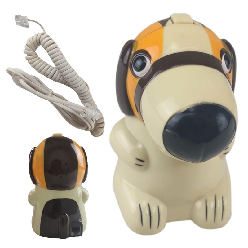 Telefone Fixo Mesa Cachorrinho Vintage Enfeite Telefonia Dog Cachorro ...