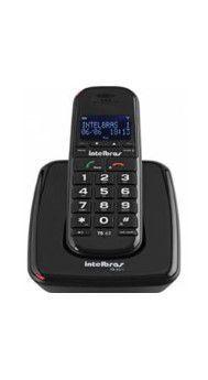 Telefone Intelbras sem Fio TS 63V Preto 4000048 - Ramais - Magazine Luiza