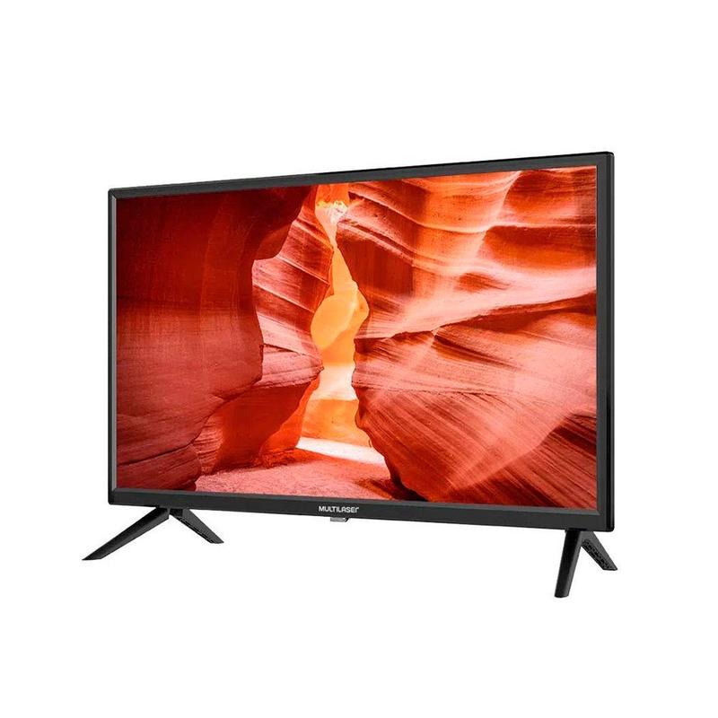 Televisão 24 Polegadas Multilaser Preto HD HDMI USB TL037 - TVs ...