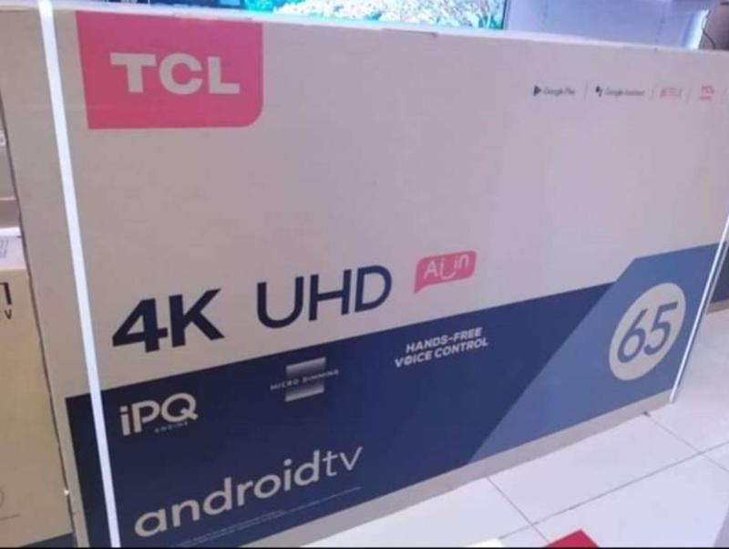 Televisão Android TCL 65 polegadas 4K ultra HD totalmente nova e ...