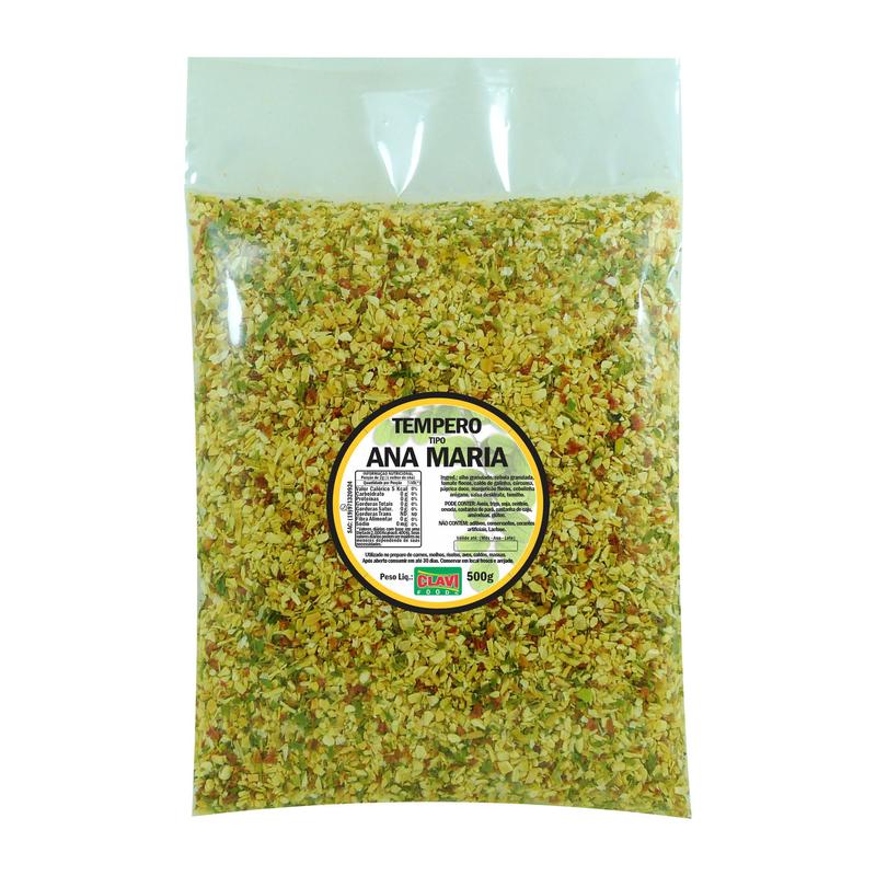 Tempero Ana Maria 500G - Clavi Temperos & Foods - Tempero - Magazine Luiza