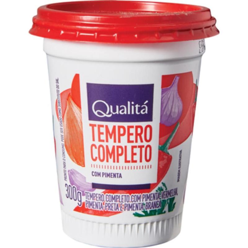 Tempero Completo com Pimenta Qualitá Pote 300g - FOLHAGENS E PROCESS ...