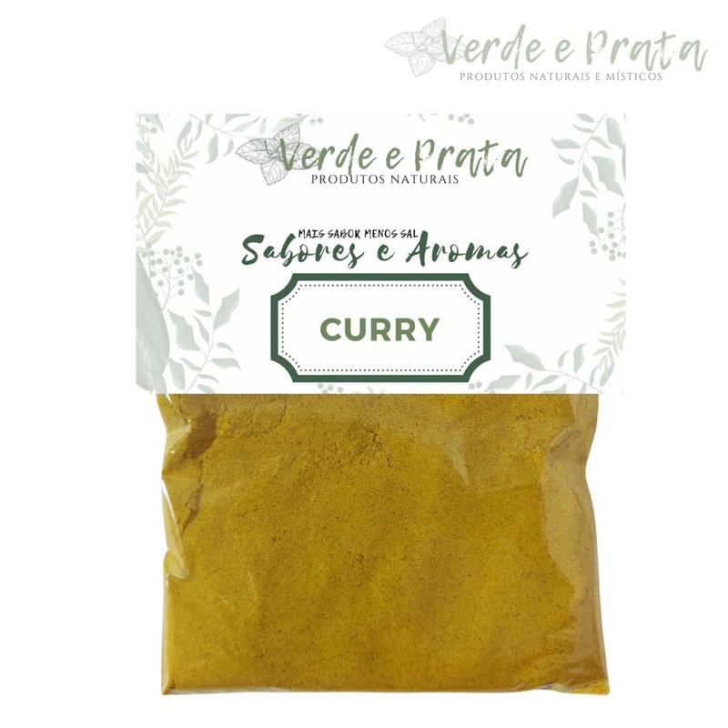 Tempero Curry Verde e Prata 30g - Curry - Magazine Luiza