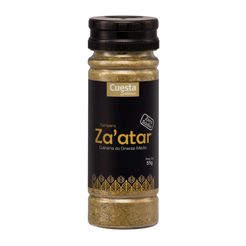 Tempero Za'Atar - Culinária Sírio-Libanesa- Zero Sódio - 55G - Cuesta ...