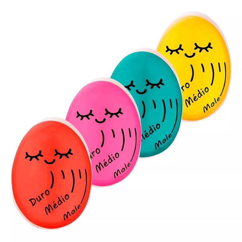 Temporizador Termômetro Timer Ovo Cozido Egg Mole Médio Duro Cozimento Ponto Certo Em Resina ...