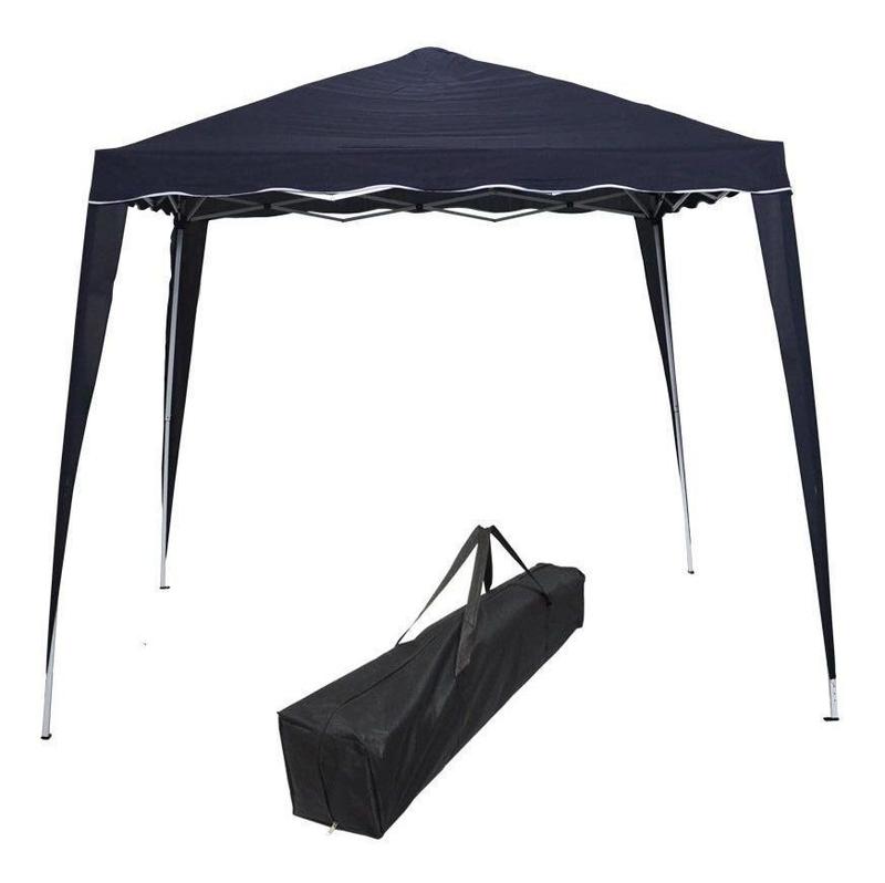 Tenda Gazebo Articulada 2,4x2,4 m Barraca Praia Sanfonada Dobrável ...