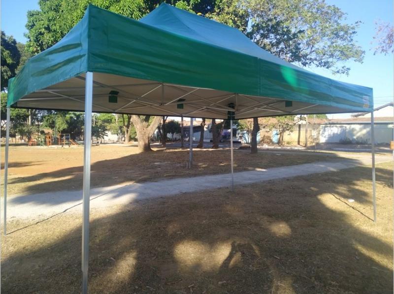 Tenda sanfonada 4,5x3 pvc - GOIANIA TENDAS - Gazebo - Magazine Luiza