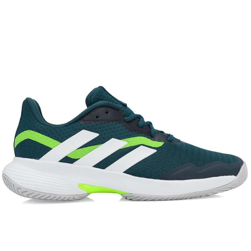 Tênis Adidas Courtjam Control Marinho e Limão - Tênis Esportivo ...