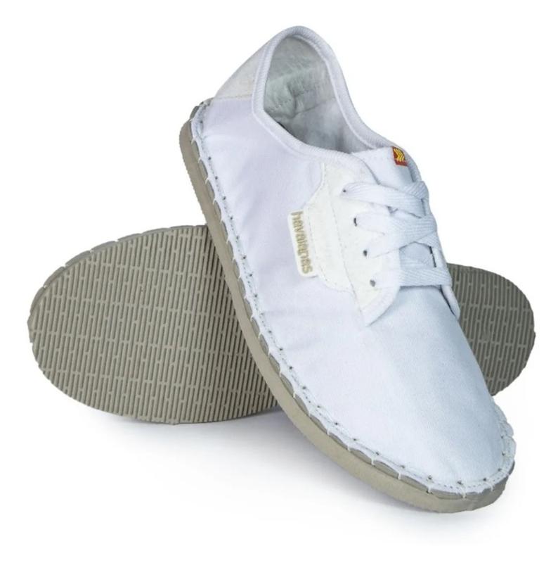 Tênis Alpargata Feminino Masculino Sapatilha Sneaker Havaianas Cadarço ...