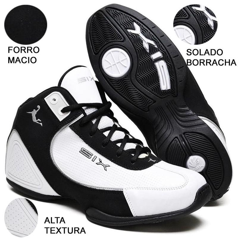 Tênis Basquete Masculino Six Street Charge - Tênis Masculino - Magazine ...