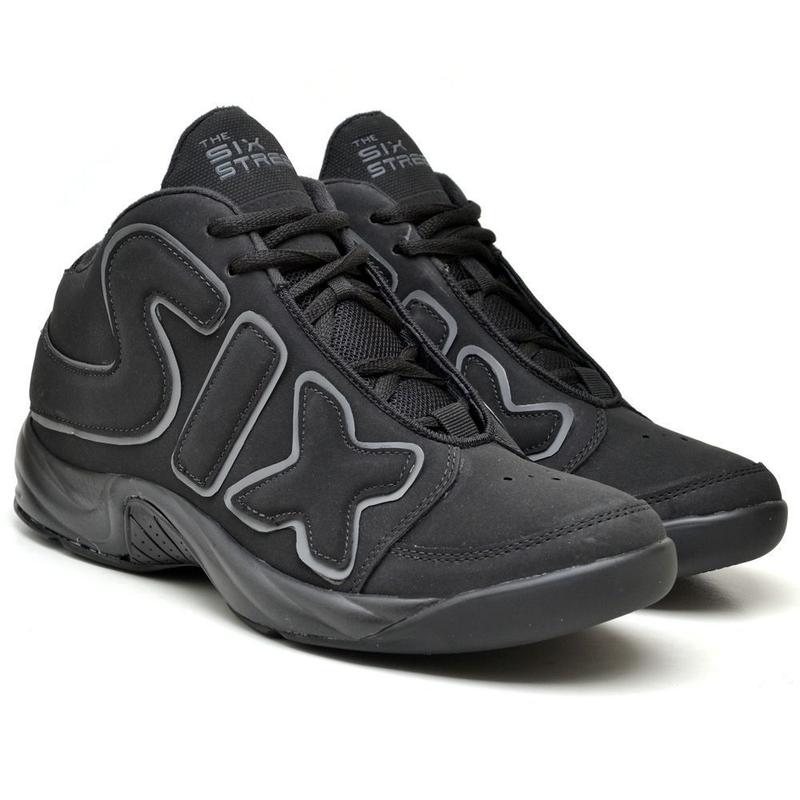 Tênis Basquete Six Street Masculino Zoom Freak Preto - Tênis de ...