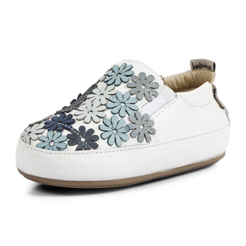 Tenis Bebê Lily - Branco / Azul Claro / Azul Escuro /Cinza Escuro ...