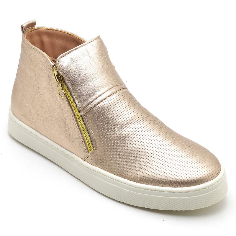 Tenis botinha couro feminino cano médio - Q&A - Tênis Feminino ...