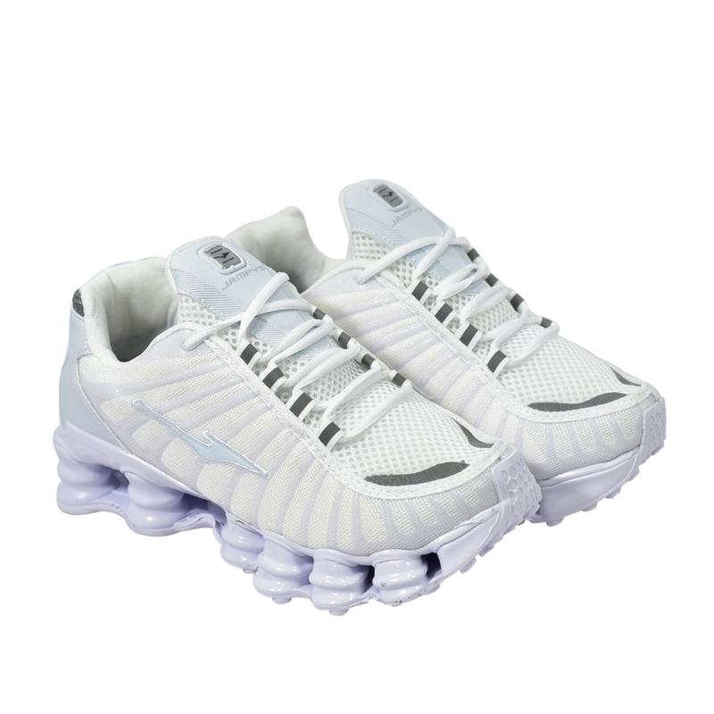 tenis branco air 12 molas masculino/feminino - jampys - Tênis Feminino ...