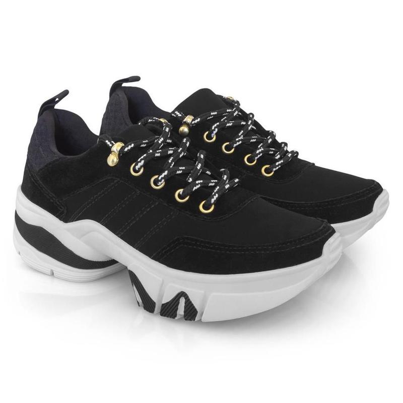 Tênis Chunky Sneaker Feminino Macio Moderno Conforto - OUSY SHOES ...