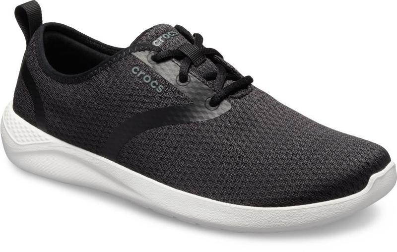 Tênis crocs literide mesh lace m black/white - Outros Moda e Acessórios ...
