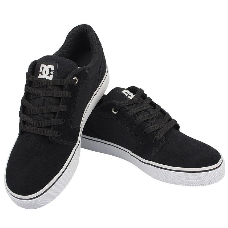 Tênis Dc Shoes Anvil La Masculino - Preto e Branco - No Magalu ...