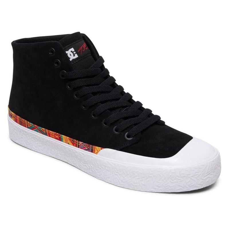 Tênis DC Shoes TFunk Hi S Masculino Preto/Branco - Tênis Esportivo ...
