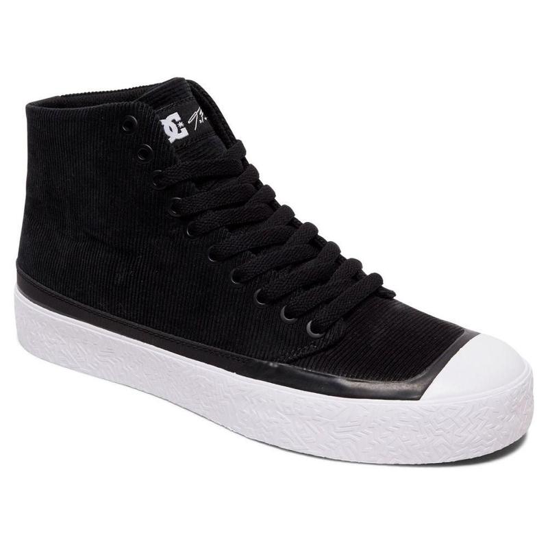 Tênis DC Shoes TFunk Hi S TX SE Masculino Preto/Branco - Tênis ...