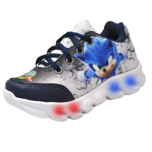 Tenis De Led Masculino Sonic Infantil Meninos Estilo Original - KIDS ...