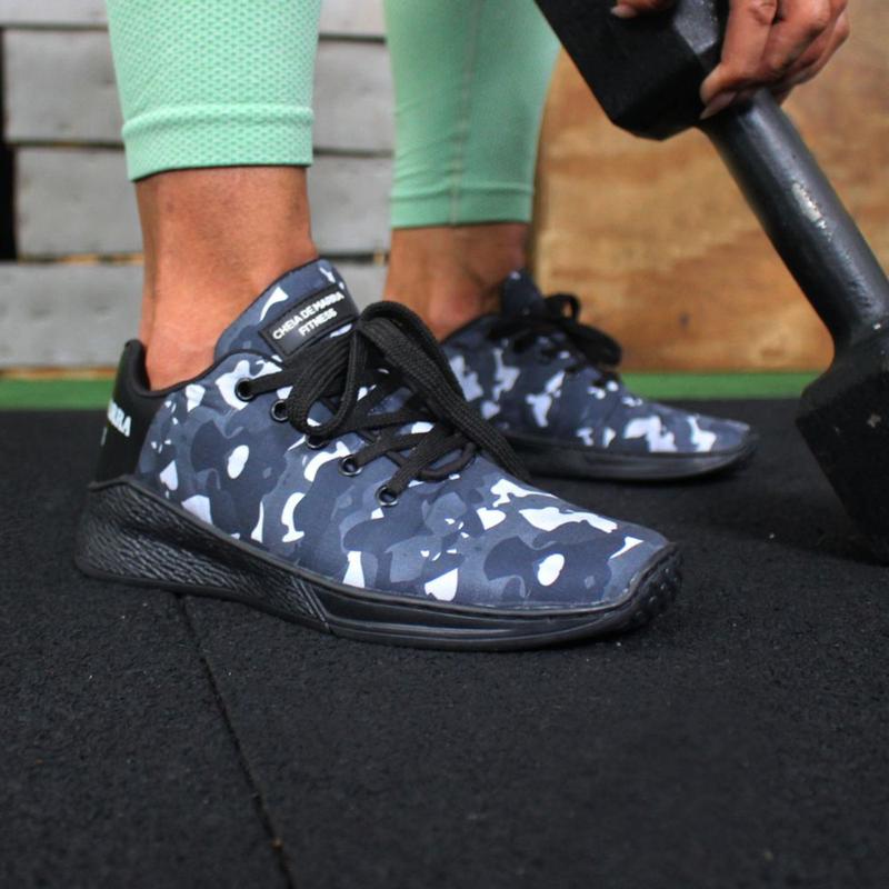 Tênis de Treino Academia Feminino Drop Set Anti Derrapante Conforto ...