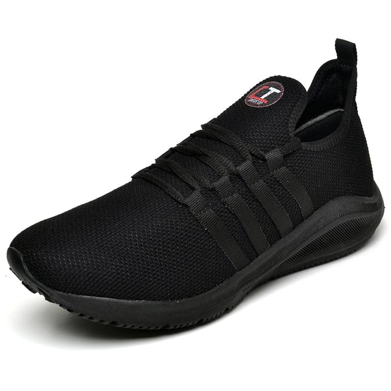 Tênis Esportivo Corrida Caminhada Academia Treino Malhar Running Leve ...