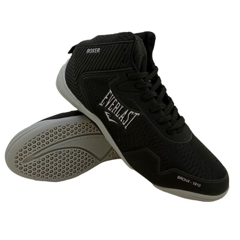 Tênis Esportivo Masculino Everlast Boxer Cano Médio Para Exercícios ...