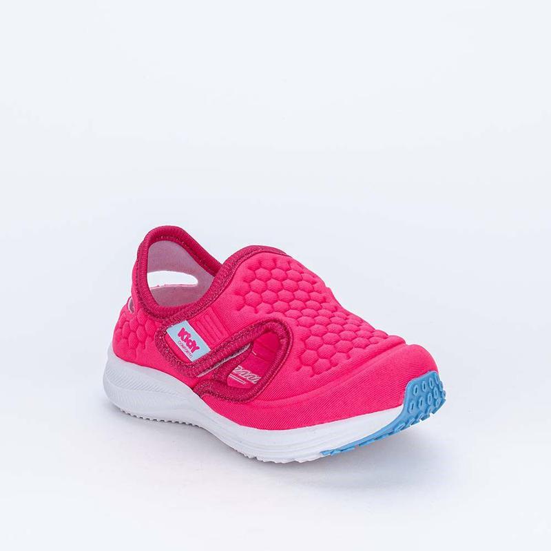 Tênis Esportivo Primeiros Passos Energy Calce Fácil Pink - Kidy - Tênis ...