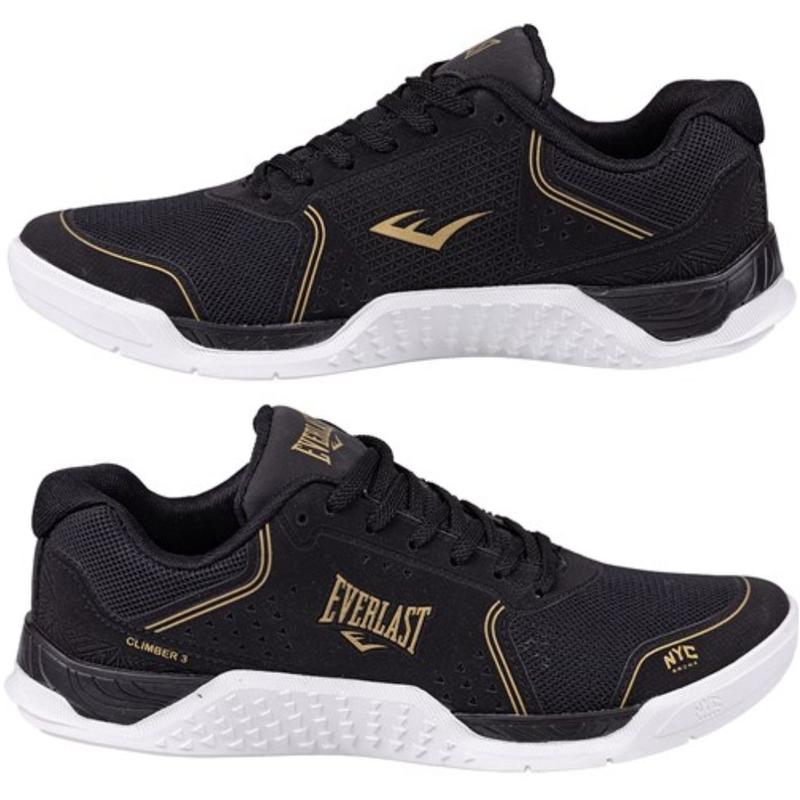 Tênis Everlast Climber 3 Cross Training Treino Academia Unissex Preto ...