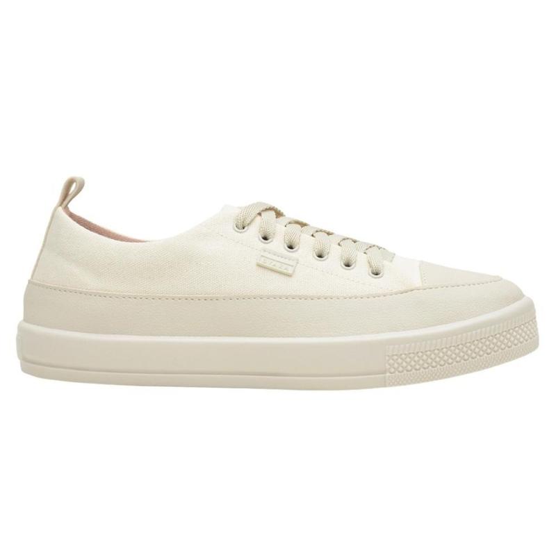 Tenis Feminino Casual Branco Cru Confortavel Byara Em Oferta - Tênis ...