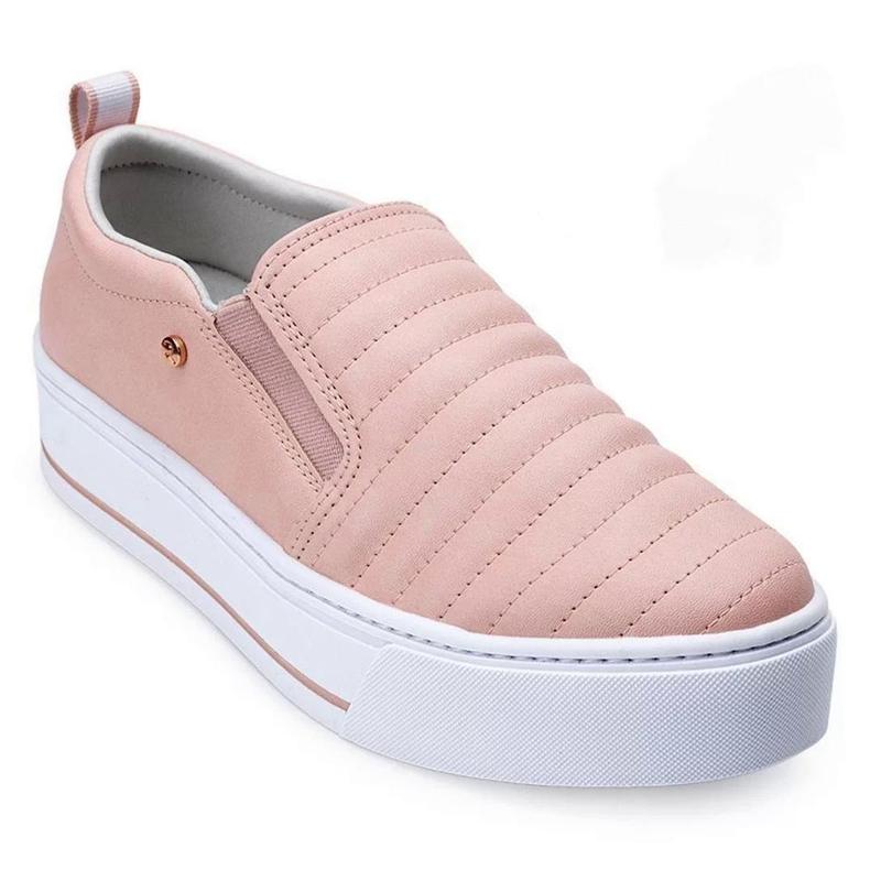 Tênis Feminino Ramarim Plataforma Slip On com Calce Fácil - Slipper ...