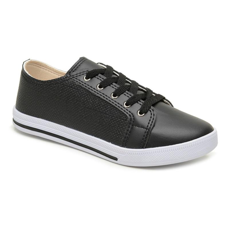 Tenis Feminino Tipo Converser Liso - Star Couros - Tênis Esportivo ...