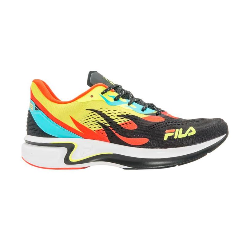 Tênis fila racer silva masculino - limao/pto 43 - Tênis Esportivo ...