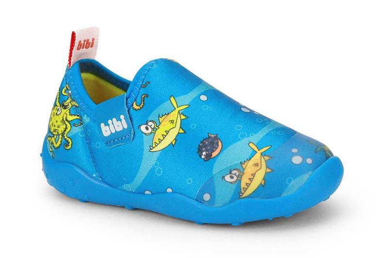 Tênis Infantil Bibi Fisioflex Masculino Azul Peixes 1110111 - Calçados ...