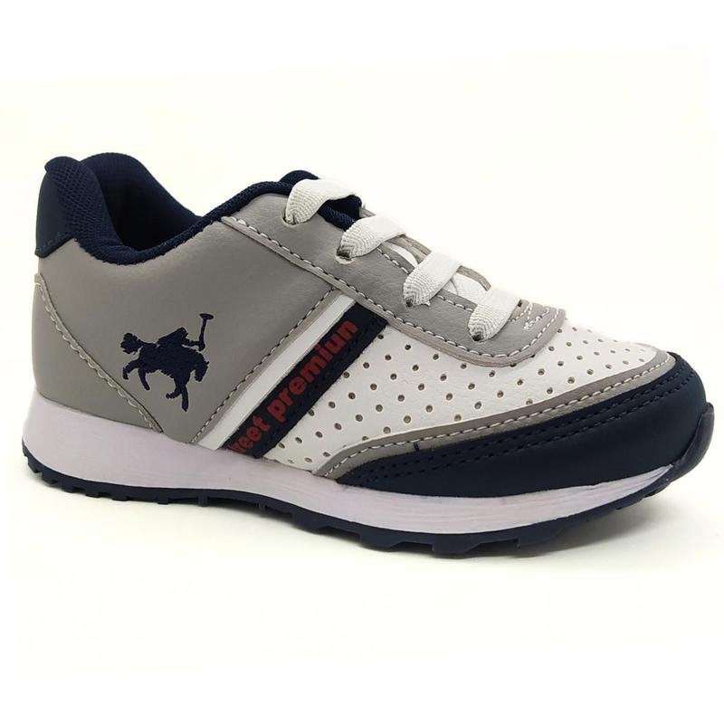 Tenis infantil menino 23 ao 34 confortável sapatenis menino calce fácil ...