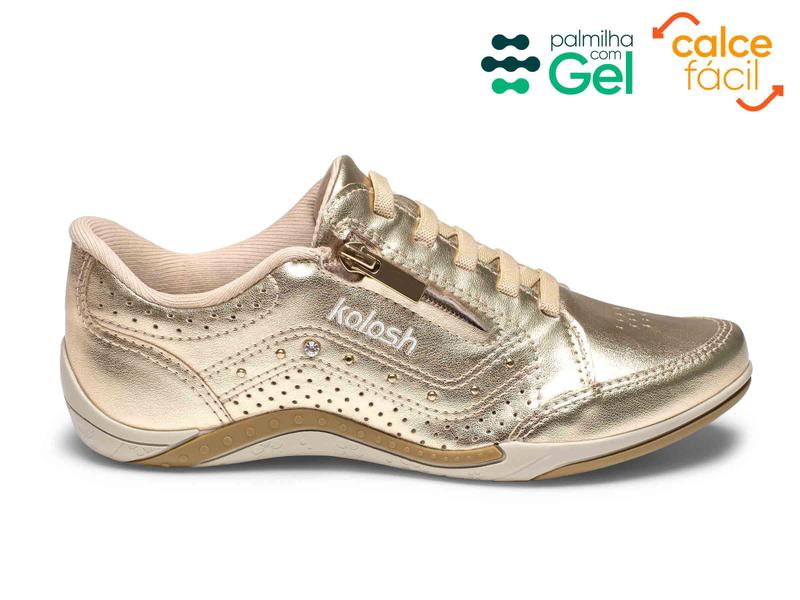 Tênis Kolosh Sapatênis Feminino Conforto Calce Fácil C1299 - Tênis ...