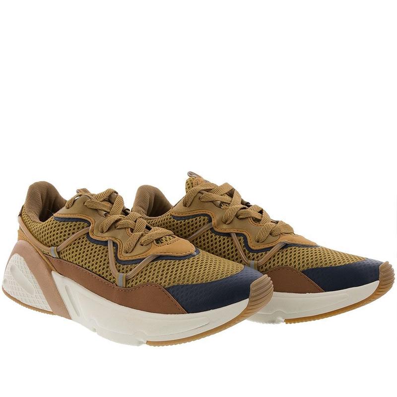 Tênis Mac & Jac Chunky Masculino Mesh Mostarda - Tênis Feminino ...