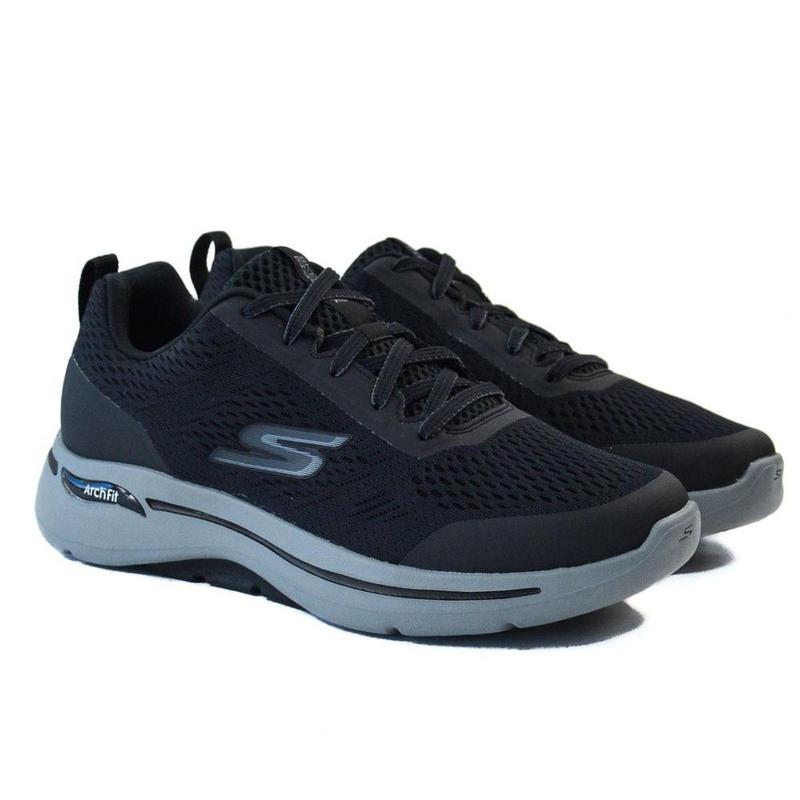 Tenis masc skechers gom 216116 go walk arch fit idylli - Tênis ...