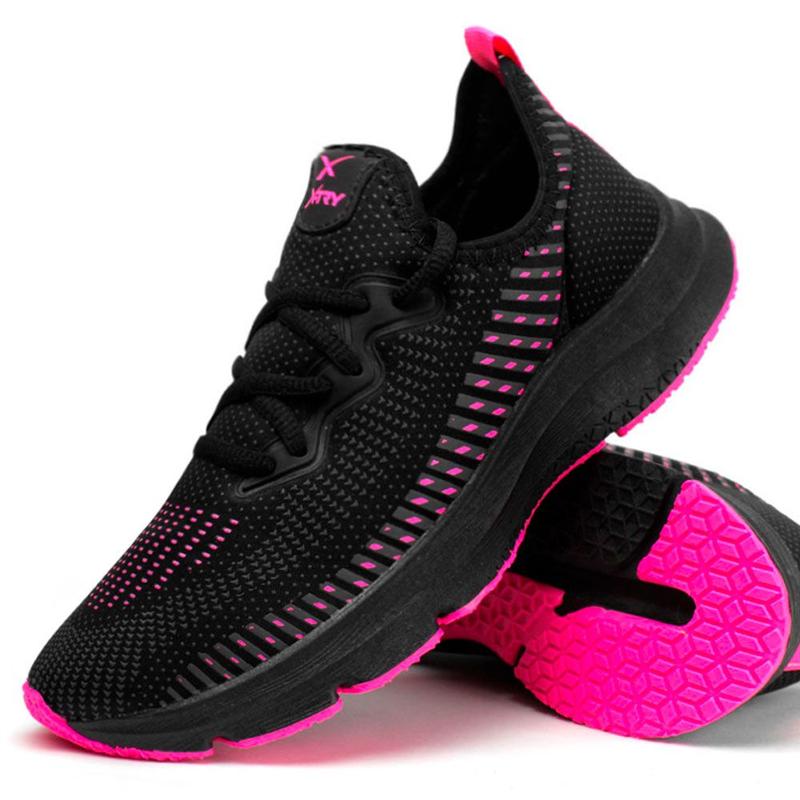 Tênis Masculino Feminino Xtry Running Spider Super Leve Confort ...