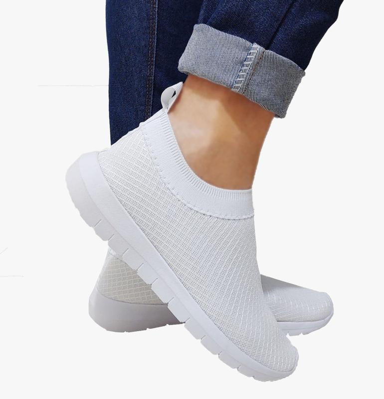 Tênis meia feminino confortável, super leve e resistente - OLLEN ...