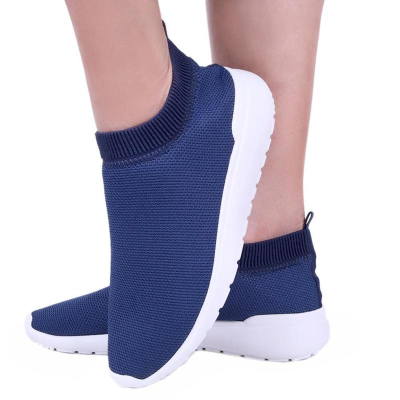 Tênis Meia Feminino Elástico Liso Conforto Dia a Dia - Hype - Tênis de ...