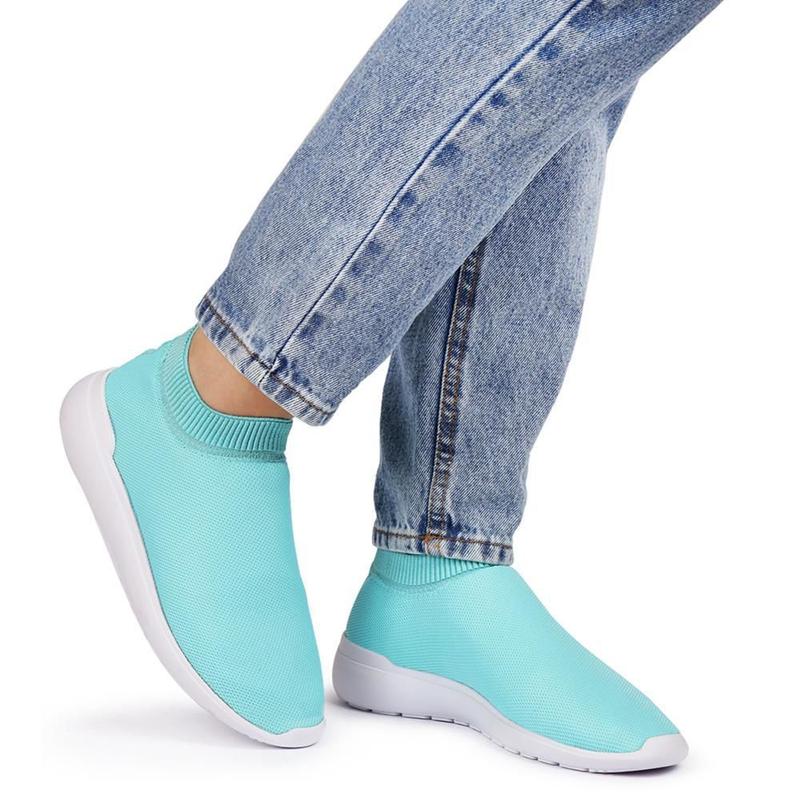 Tênis Meia Feminino Elástico Liso Conforto Dia a Dia - Hype - Tênis ...