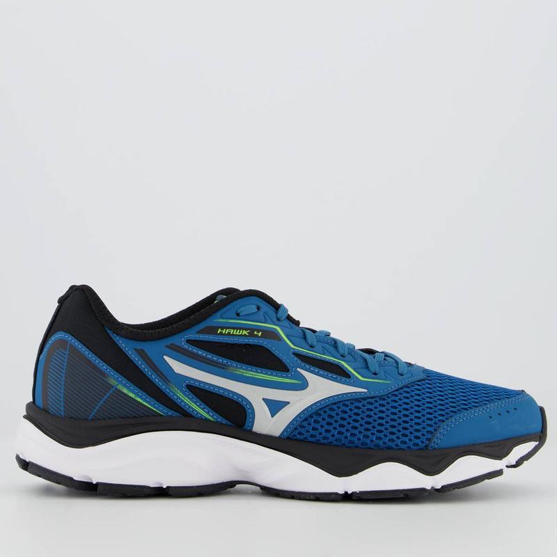 Tênis Mizuno Wave Hawk 4 Azul - Tênis de Corrida - Magazine Luiza