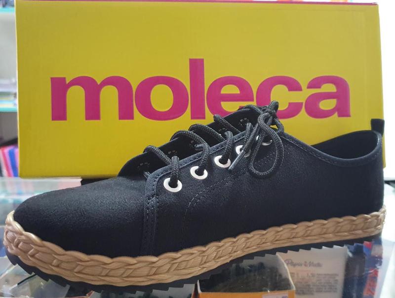 Tênis Moleca camurça flex preto - Tênis Feminino - Magazine Luiza